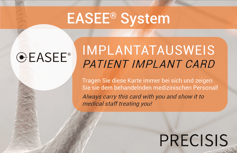 MRI Guidelines | For Healthcare Professionals | Precisis EASEE®